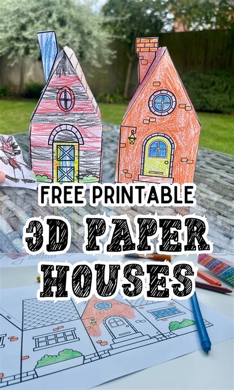 3d House Printable