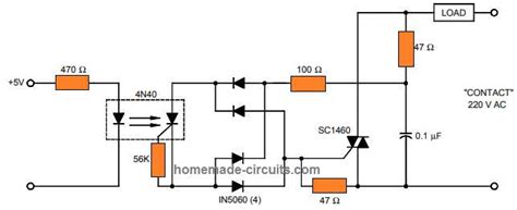 Schematic Of An Ssr Relay Simplifying Electronic Switching Wiremystique