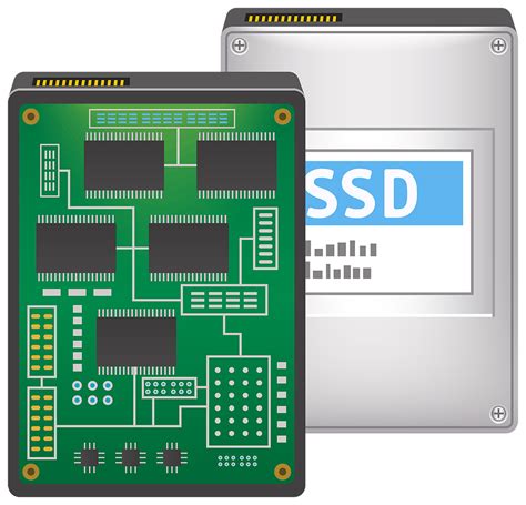 Картинка Ssd диск на прозрачном фоне
