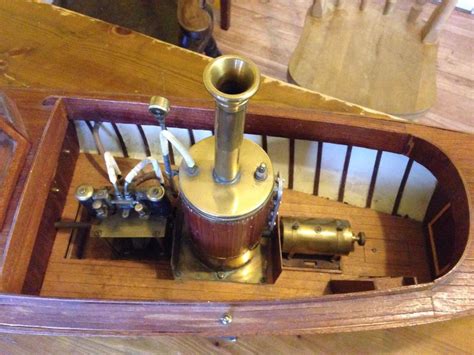 Steam Launch Krick Victoria Live Steam Gas Fired Twin Cylinder