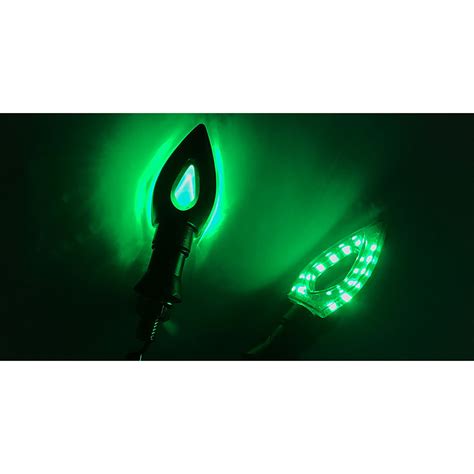 100fens 4pcs Motorcycle Turn Signal Led Turn Signal Arrow Light 12v Universal