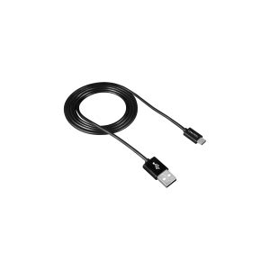 Canyon M Micro Usb Cable Um Simple Black Cable With Micro Usb Connector For Charging And