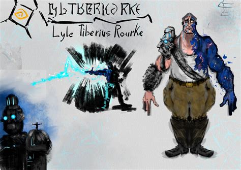 Tiberius Rourke Atlantis The Lost Empire By Wackyrascal On Deviantart