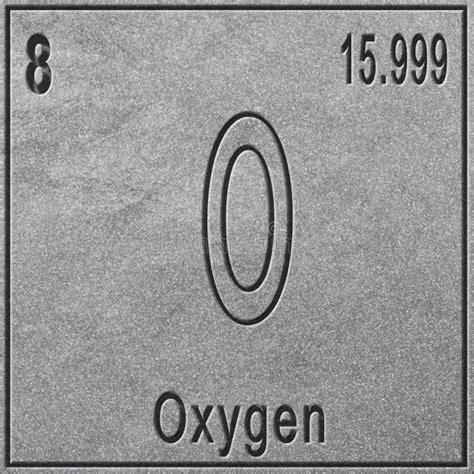 Oxygen Atomic Diagram Stock Illustration Illustration Of Ionic