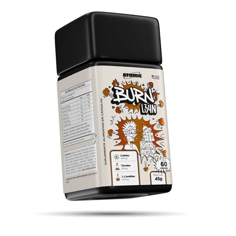 Kit Atomic Labs Creatomic 100 Pura Atômico Burn L34n