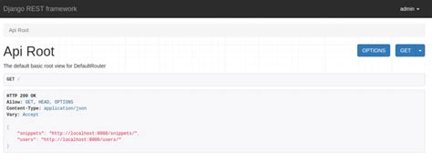 swaggerui inside django rest framework dev community