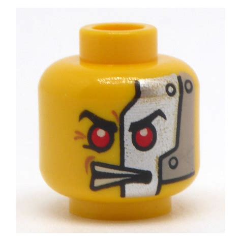 Lego Cyrus Borg Minifigure Head Recessed Solid Stud Brick Owl Lego Marketplace