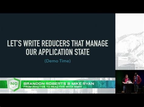 Ng Conf Talk From Inactive To Reactive With Ngrx From Ng Conf Class Central