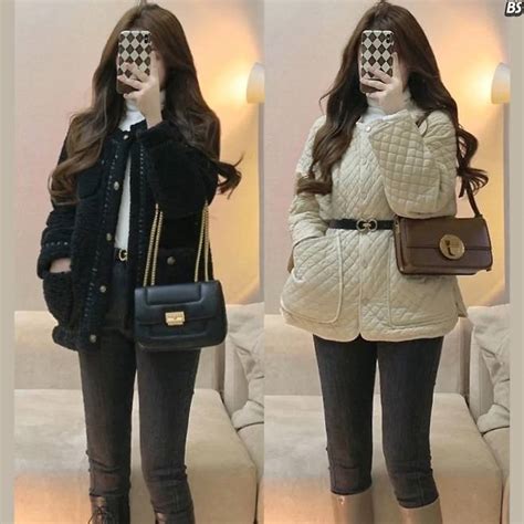 연말에 입기 좋은 여자 겨울 코디 모음 내일 옷 뭐입지