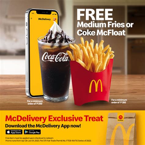 Mcdo Philippines On Twitter Have You Had Your Exclusive Daily Treat Enjoy A Free Coke Mcfloat