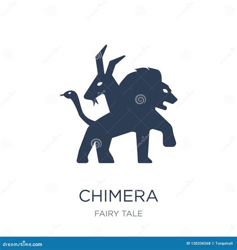 Chimera Icon Trendy Flat Vector Chimera Icon On White Background From Fairy Tale Collection