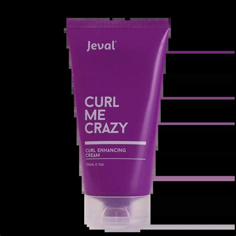 Jeval Curl Me Crazy Curl Enhancing Cream 150ml Tribe Hair And Beauty Supplies