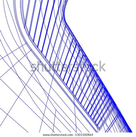 Abstract Architecture Vector Background Stock Vector Royalty Free