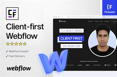 Create A Webflow Website Using Client First By Samueljaraweb Fiverr