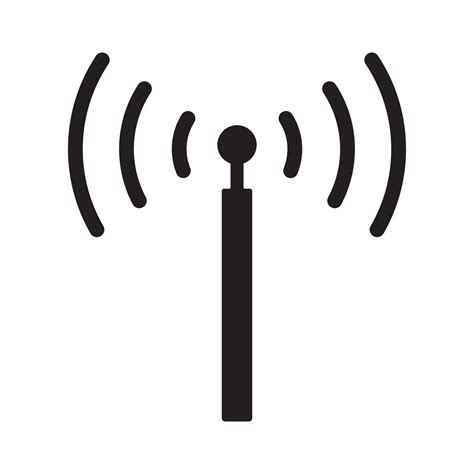 Signal Icon Vector 24150136 Vector Art At Vecteezy