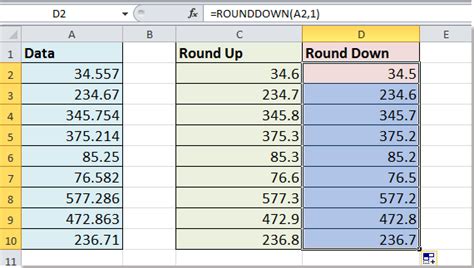 How To Round Number Up Or Down In Excel