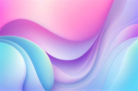Premium Photo Soft Colorful Background With Gradient Pastel Color Palette Abstract Modern