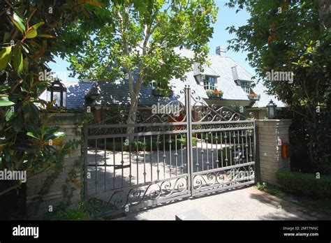 These Are Exterior Views Of Ozzy Osbourne New Beverly Hills Mansion