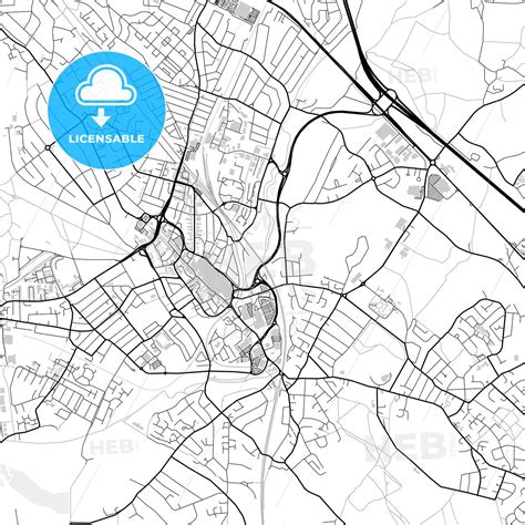 Downtown Map Of Watford Light Hebstreits