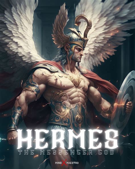 Hermes The Messenger God Greek Mythology Art Greek Gods And