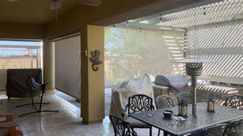 Benefits Of Patio Shades That Enclose For Instant Outdoor Arizona Room