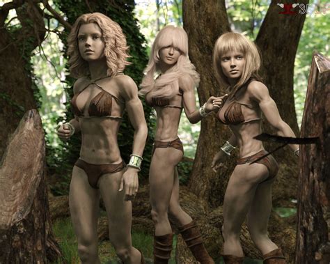 Exploring The Forest D Render Digital Art By Rviger