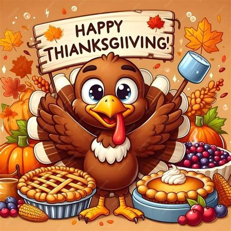 Cartoon Turkey Banner
