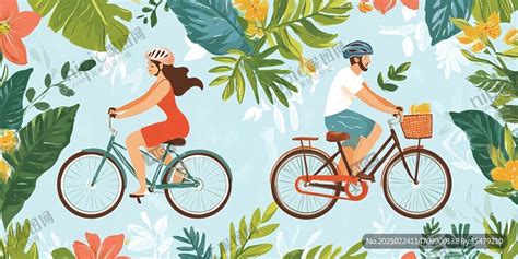 Ai创作图手绘骑车情侣 骑车的恋人 情侣骑车出行 骑单车情侣 单车上的情侣 情侣骑单车 骑单车插画 甜蜜骑自行车手绘人物 双人自行车横幅照片 骑行人物结伴骑行 骑自行车插画 骑自行车的男女