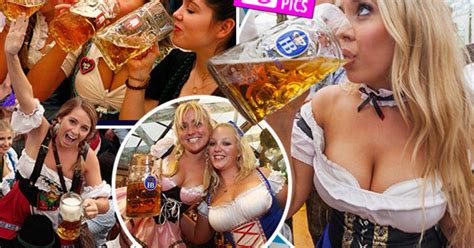 When Oktoberfest Gets Naked Beer Booze And Lots Of Boobs Daily Star