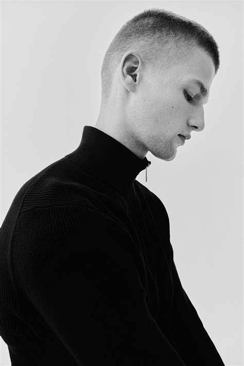 Slim Fit Jumper Black Men Handm Gb