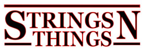 Strings N Things Stranger Things Style Behance