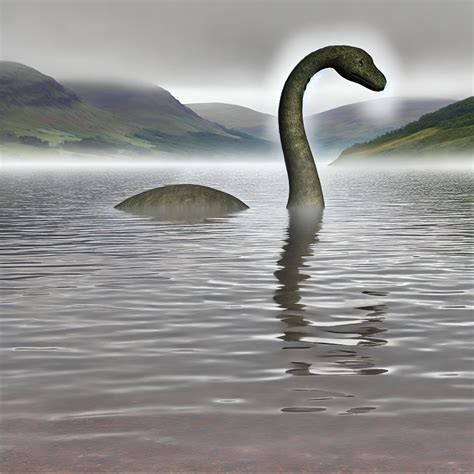 네시 Nessie 네스호의 괴생물