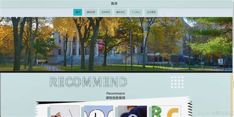 Java计算机毕业设计慕课（开题报告源码论文）java实现慕课 Csdn博客