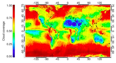 Atmosphere Have These Optical Satellite Ground Station Locations Been Chosen For Clear Skies