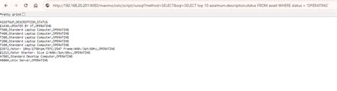 How To Run Sql Query In Maximo Without Database Access