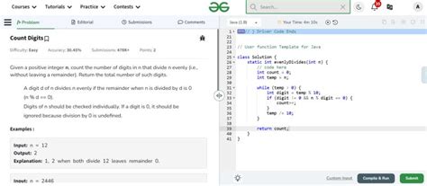 Day11 Codingchallenge Geeksforgeeks Modulararithmetic