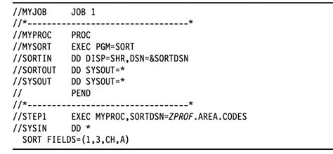 Solved In The Procedure Fragment And Job In 6 7 JCL Chegg