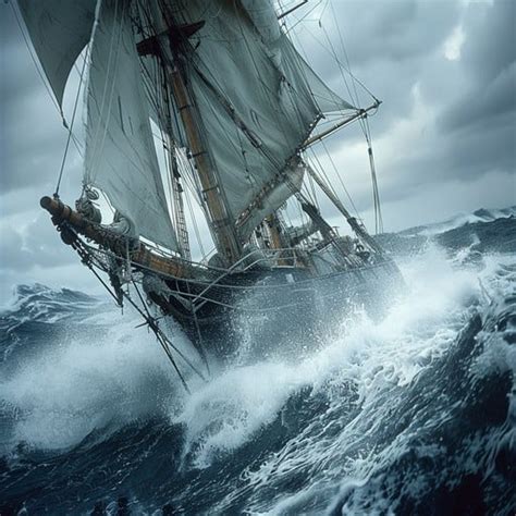 Free Stormy Sea Adventure Image Sailing Storm Ocean Download At
