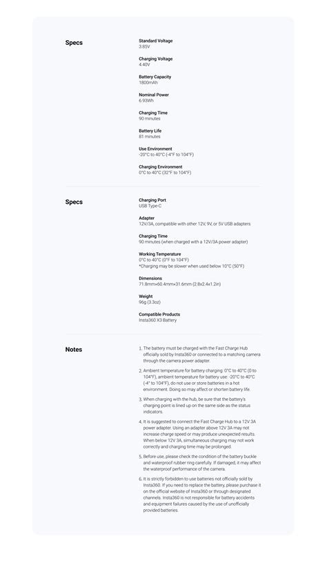 Buy Insta X Battery Mah Capacity Insta