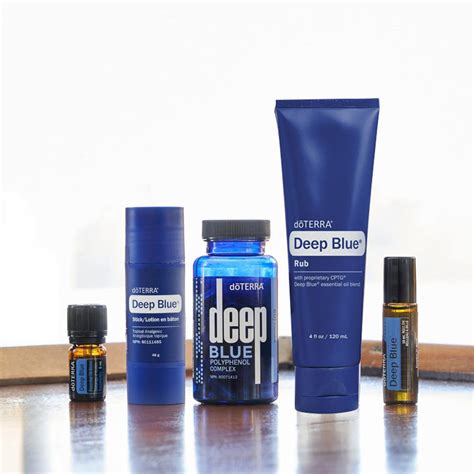 Doterra Deep Blue Products Dōterra Essential Oils
