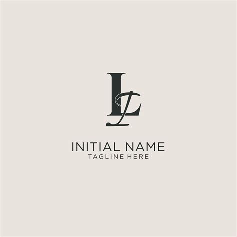 Initials Li Letter Monogram With Elegant Luxury Style Corporate Identity And Personal Logo