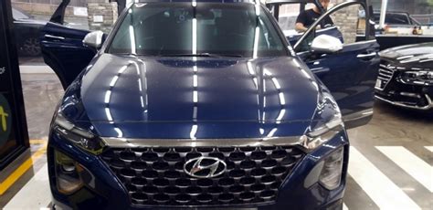 싼타페tm 2열 차음유리 전면유리교체 작업 경기광주 성남 분당 네이버 블로그