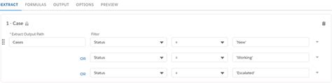 How Do You Handle Multiple Filter Conditions In Dataraptor Extract