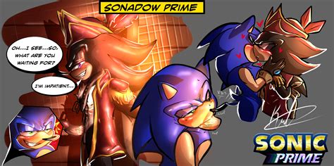 Rule 34 Blowjob Blush Dialogue Gay Gay Sex Heart Hedgehog Kissing Logo Male Male Only Mobian