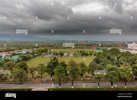 An Aerial View Of The National University Of Computer And Emerging