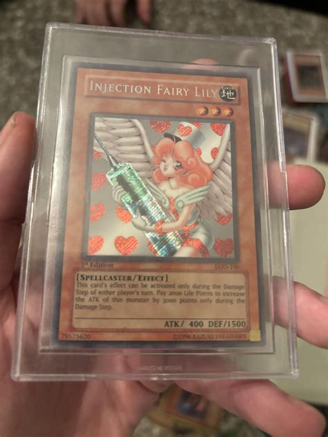 Injection Fairy Lily Secret Rare Lod 100 R Yugiohshowcase