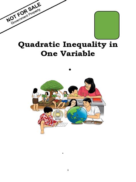 Math9 Q1 W5 Quadratic Inequality Pdf Inequality Mathematics