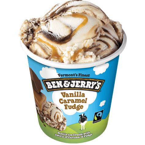 Ben And Jerrys Pints Vanilla Caramel Fudge Sweetheart Ice Cream