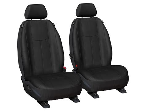 Empire Leather Look Black Seat Covers Custom Made Car Seat Covers