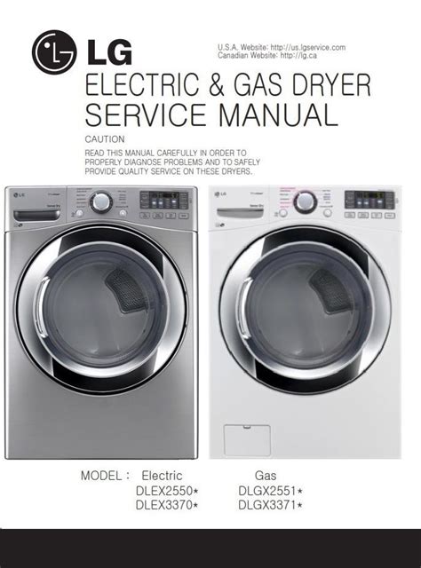 Lg Dryer User Guide At Caitlin Grimmett Blog